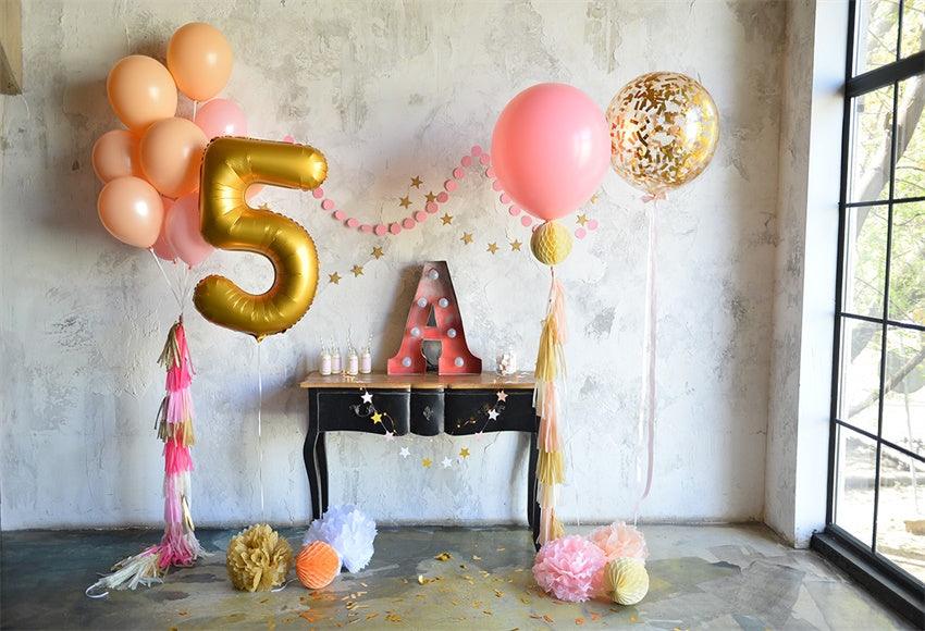 Buy 5th Birthday Photo Backdrop Decor for Party Online – Starbackdrop